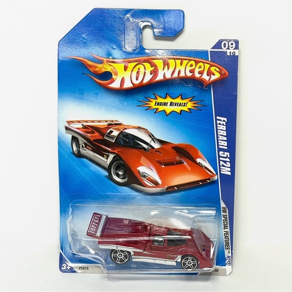 Toys | Hot Wheels Red Ferrari 512m Toy Car | Poshmark